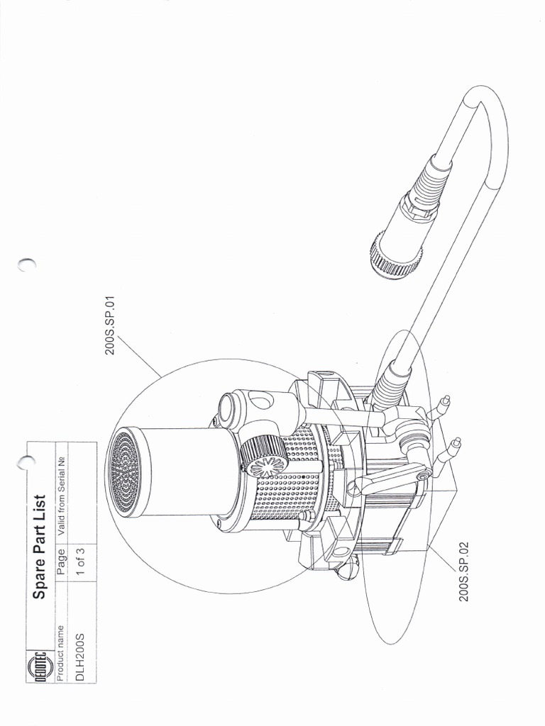 Dedo Spare Parts List | PDF
