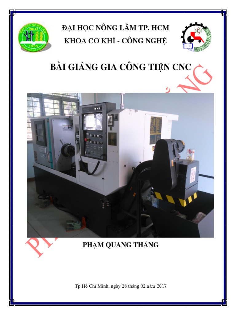 Tài Liệu Lập Trình Tiện CNC (Toàn Tập) | PDF
