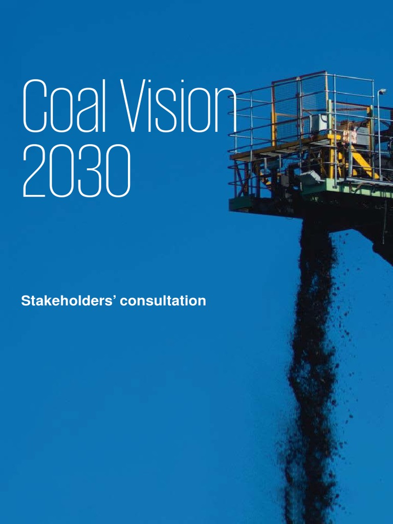 Coal Vision 2030 Document For Coal Sector Stakeholders Consultation ...