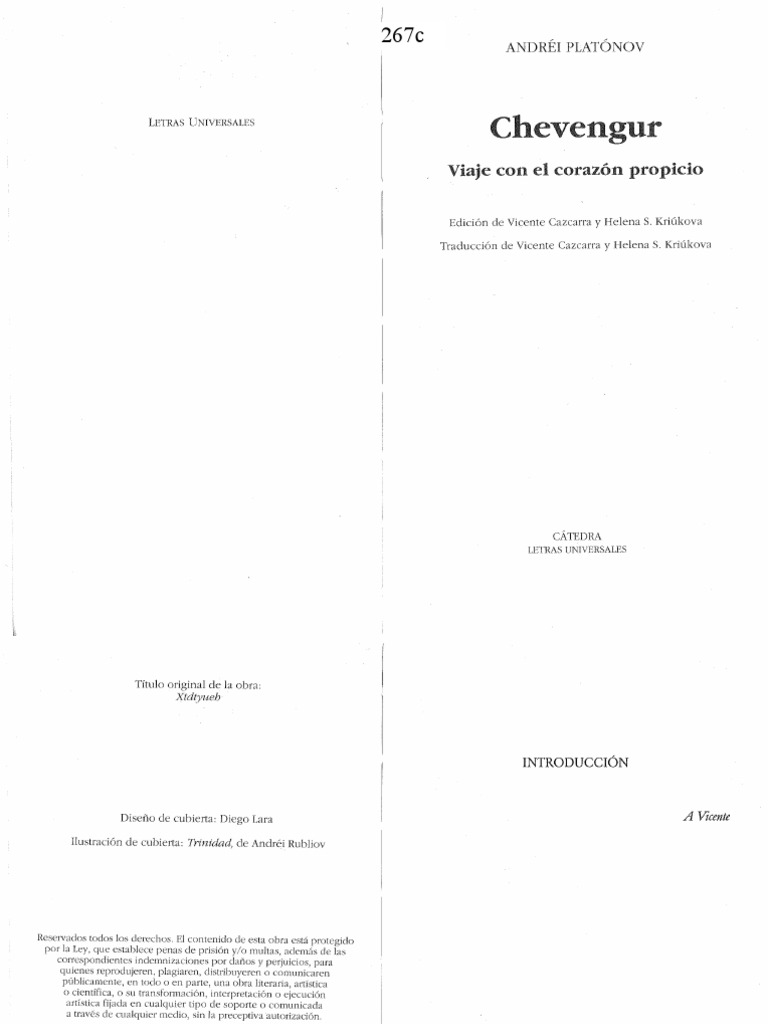 Platonov - Chevengur PDF | PDF