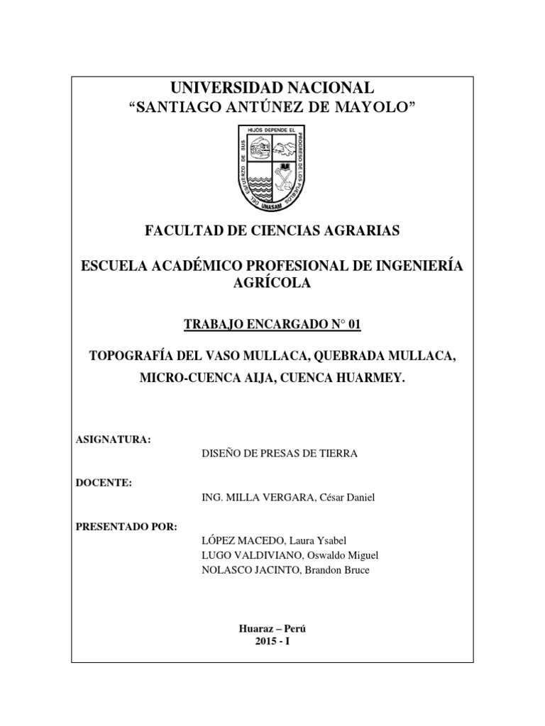 Cuenca Huarmey | PDF | Topografía | Informática y tecnología de la información