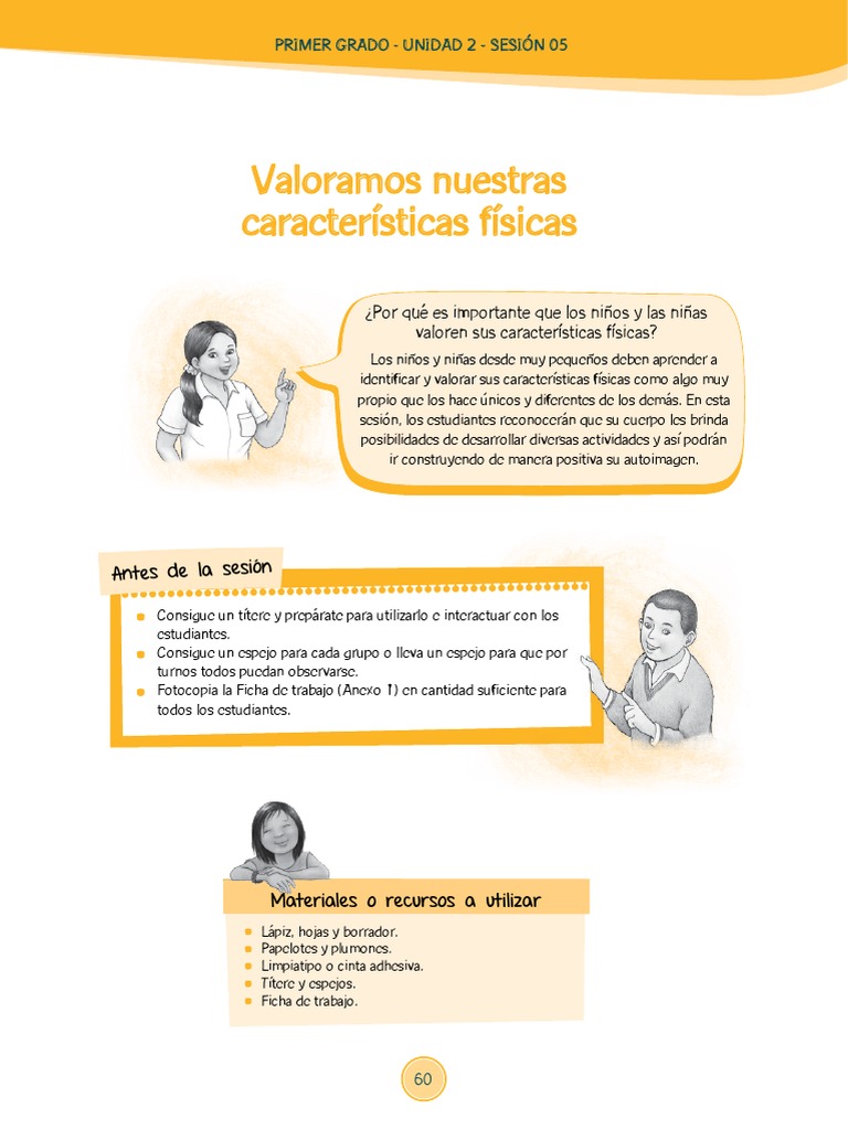 Valorando nuestras características físicas | PDF | Pelo | Aprendizaje