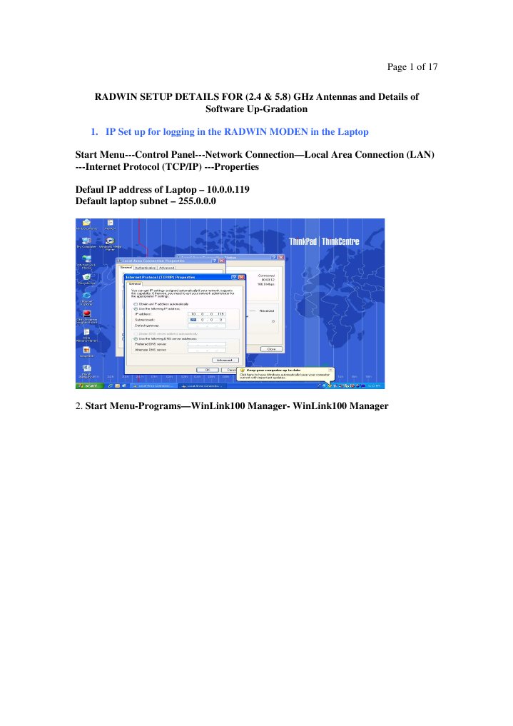 Radwin Config Guide | PDF | Multiprotocol Label Switching | Networking