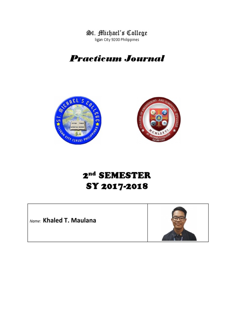 St. Michael’s College Practicum Journal | PDF | Religion And Belief