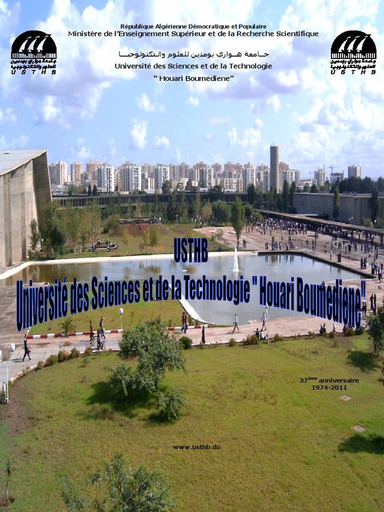 Brochure_USTHB_2011 (2).pdf | Doctorat | Université