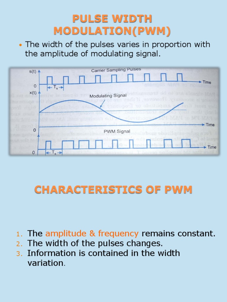 PWM Modulation and Demodulation Overview | PDF