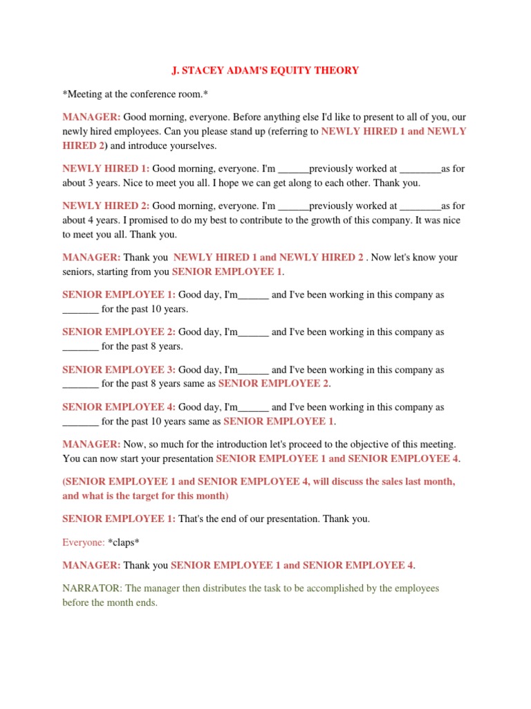 Hbo Theory 1 Script | PDF | Motivation | Motivational