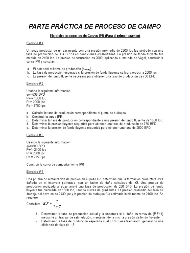 Parte Práctica de Proceso de Campo | PDF | Observación científica | Presión