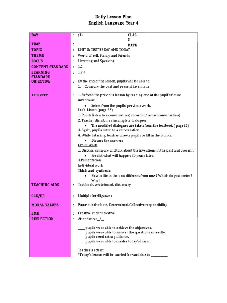 Unit 3 Week 2 | PDF | Lesson Plan | Teachers