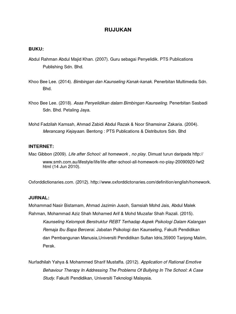 RUJUKAN | PDF