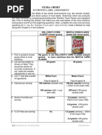 Energen Product Label and Nutrition Facts | PDF