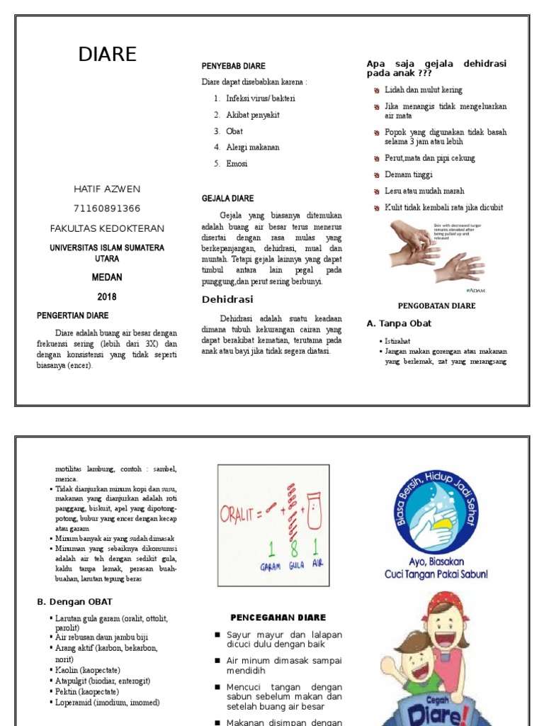 Leaflet Diare | PDF