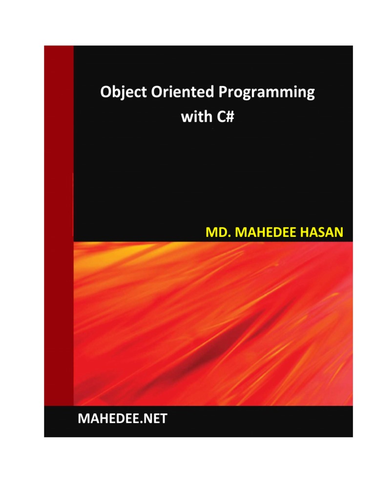 Ebook - Object Oriented Programming With C# - 4th Edition | PDF ...
