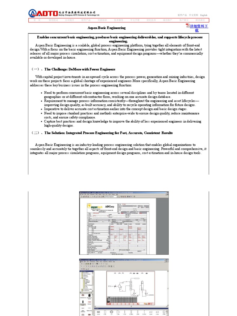 Aspen Basic Engineering | Engineering | Design
