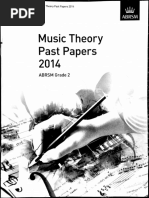 ABRSM Music Theory Exam Overview | PDF | Chord (Music) | Scale (Music)
