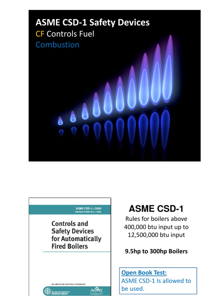 Asme CSD-1 2009 | Download Free PDF | Boiler | Combustion