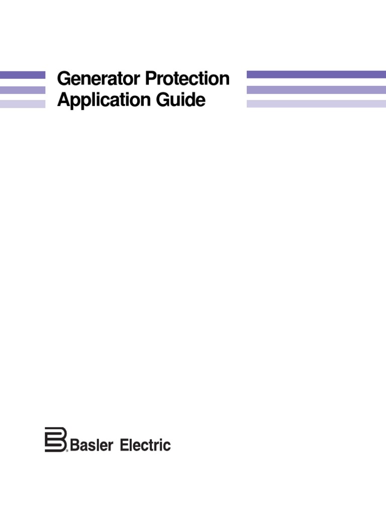 Generator Protection Guide | PDF | Relay | Transformer