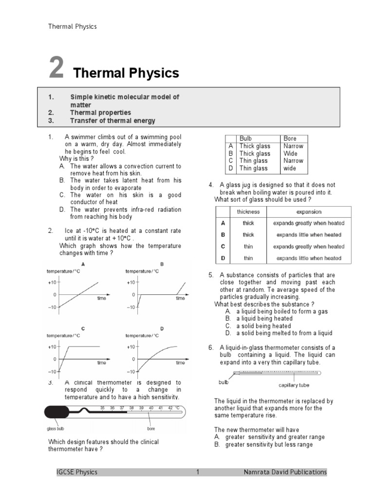 2-thermal-physics1.pdf | Thermal Conduction | Heat | Free 30-day Trial ...