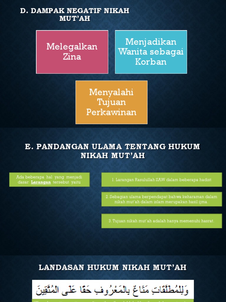 Apa Itu Nikah Mut Ah Dan Hukumnya - legsploaty