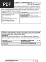 Rúbrica para Evaluar Taller de Cocina | PDF