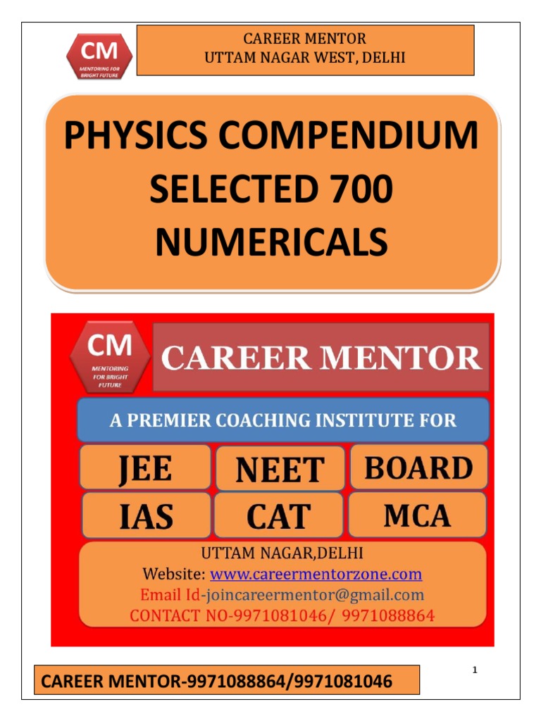 Neet Phy Crash Course Part 1 2018 B01 Pdf Acceleration Speed