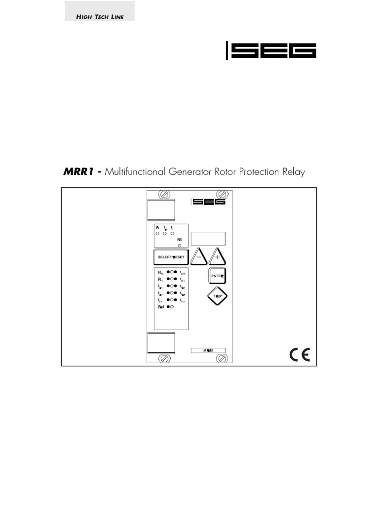 mrr1 e | PDF | Relay | Rectifier