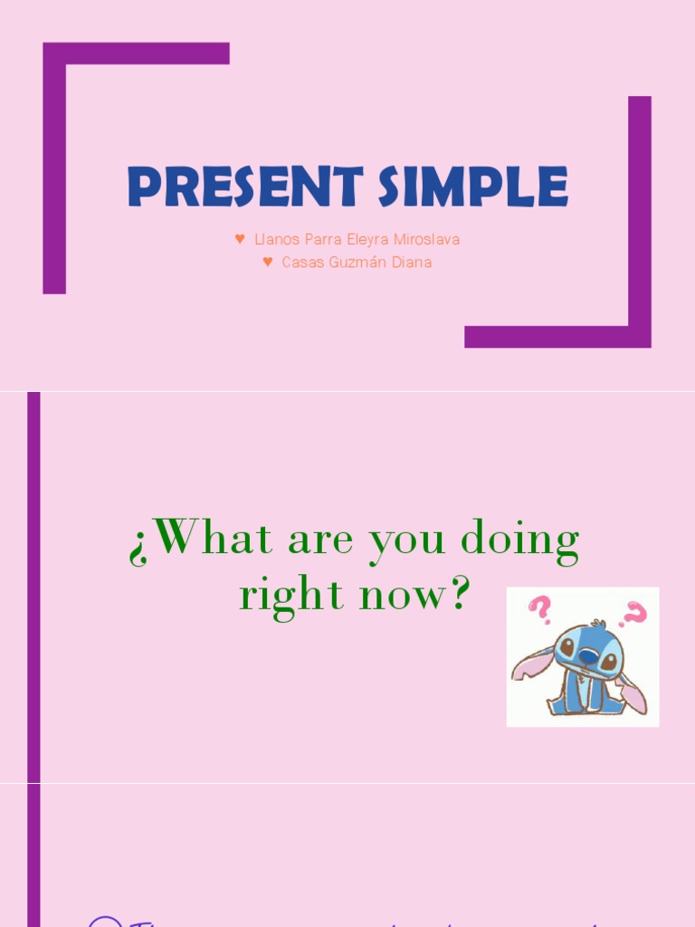 Present Progressive Verb Rules | PDF