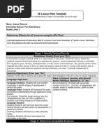 Lesson Plan For Reproduction in Plants | PDF | Pollination | Flowers