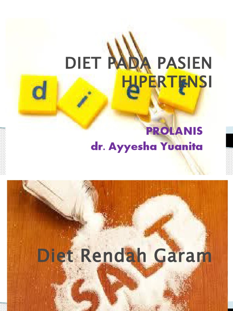 Diet Peserta Prolanis (HT, DM, Hiperkolesterolemia) | PDF