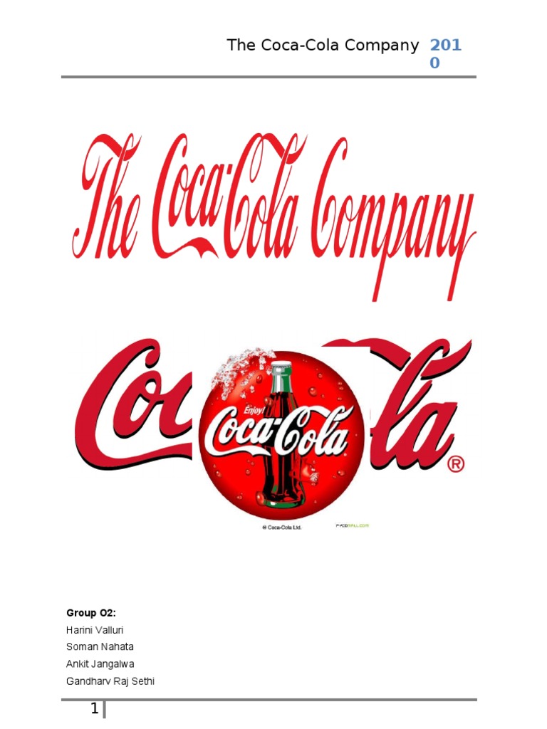 Organizational Structure of The Coca-Cola Company | PDF | The Coca Cola ...