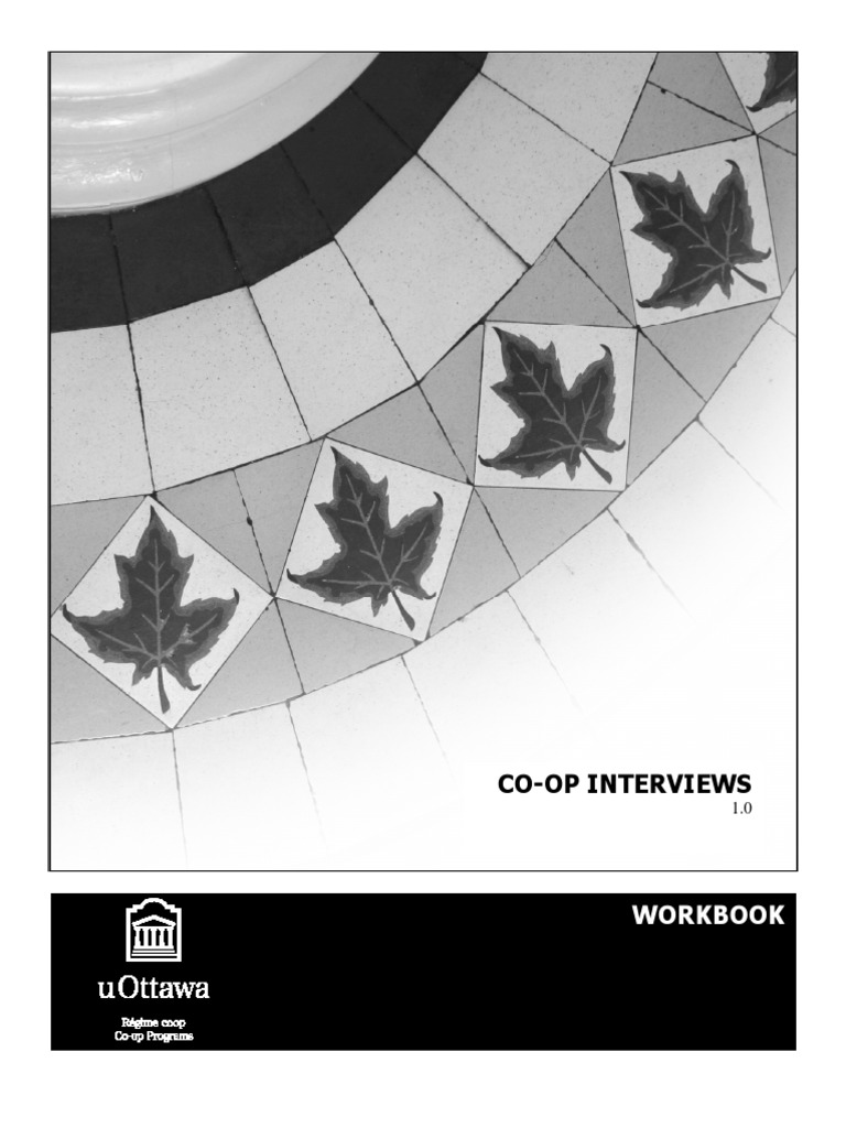 COOP Interviews Workbook | PDF | Interview | Employment