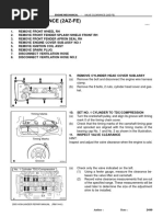 3UZ-FE Engine Manual | PDF | Piston | Internal Combustion Engine