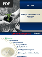 Sap Quality Management Master Data Tables | PDF | Data | Quality Management