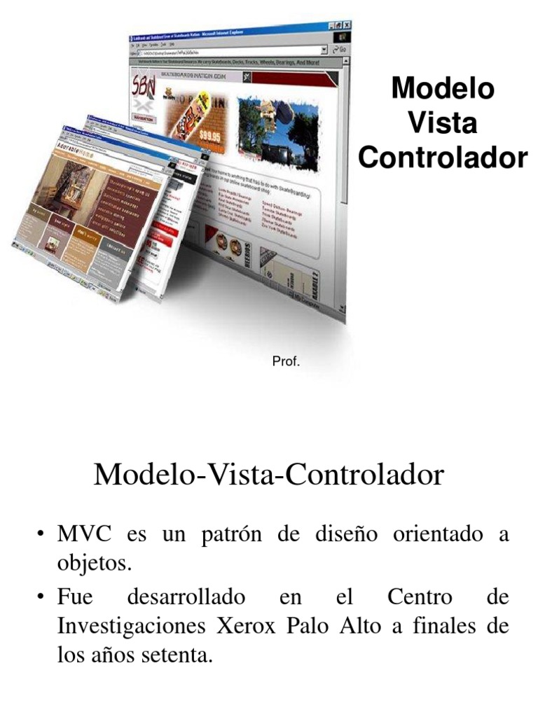 Introduccion MVC | PDF | Modelo – Vista – Controlador | Gestión de ...