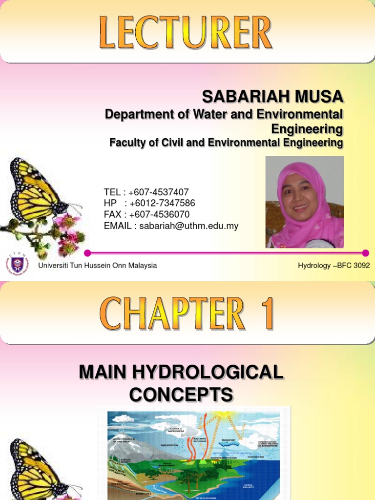Chapter 1 - Main Hydrological Concepts | PDF | Hydrology | Surface Runoff