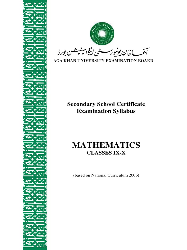 SSC Mathematics PDF | PDF | Matrix (Mathematics) | Triangle