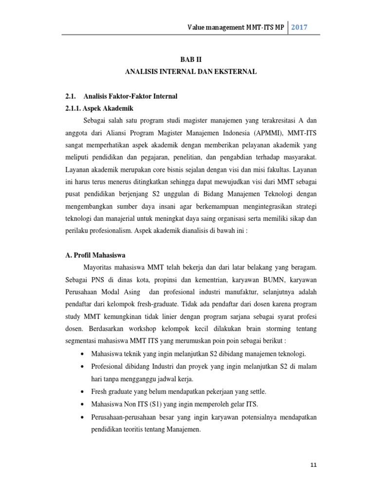 Bab 2 Analisa Diri Mmt-Its | PDF