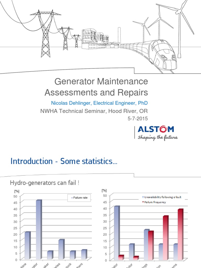 10 Alstom GenMaintAssessRepairs 2 | PDF | Electric Generator ...