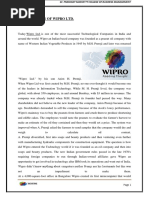 Infosys Project Report | PDF | Outsourcing | Sustainability