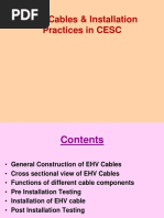 Final Check List Cable Laying | PDF | Cable | Wire