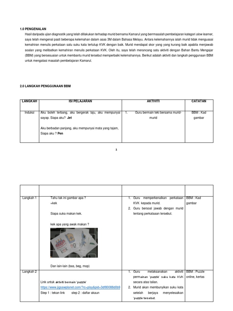 Langkah Penggunaan BBM Manual | PDF