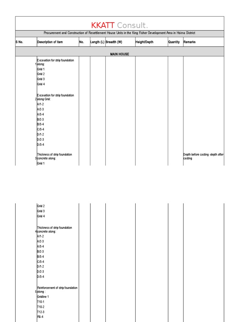 Measurement Sheet | PDF | Nature