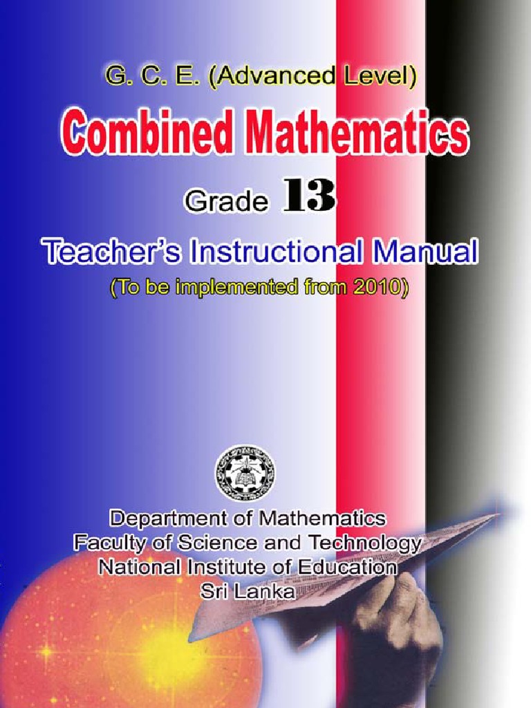 13 Combined Mathematics | PDF | Acceleration | Circle