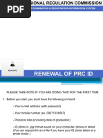 PRC License Renewal (REE) | PDF
