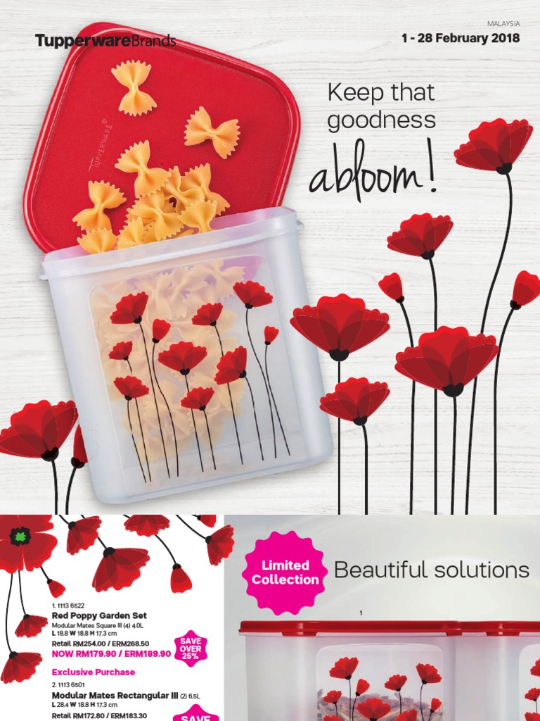 Feb 2018 - Tupperware Catalog Tupperware Brands Malaysia PDF | PDF ...