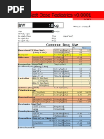 Pediatric Antibiotic Dosing Chart | PDF | Biocides | Medical Treatments