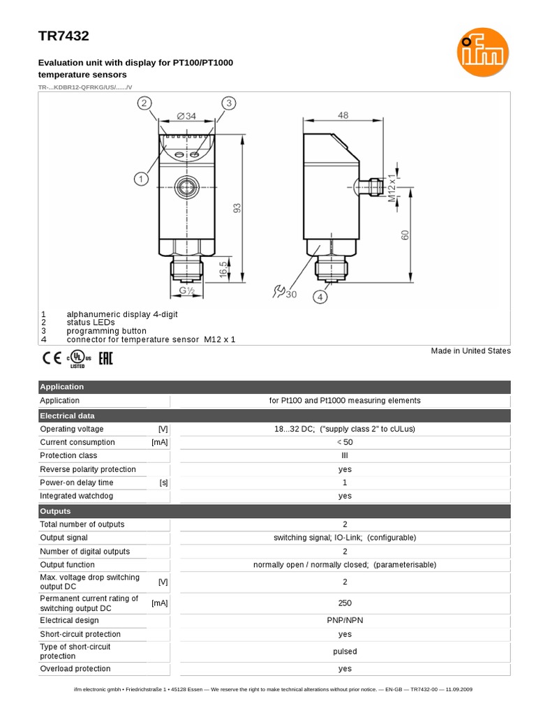 TR7432 00 - en GB | PDF | Components | Electrical Engineering
