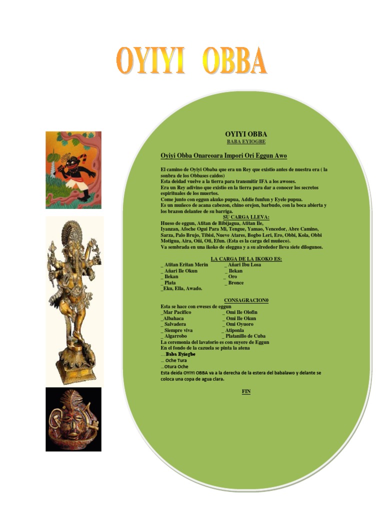 Oyiyi Obba | PDF