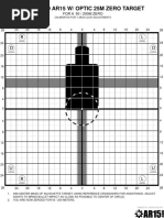 Improved M16A2 - A3 - A4 Zero Target | PDF | Artillery | Projectiles