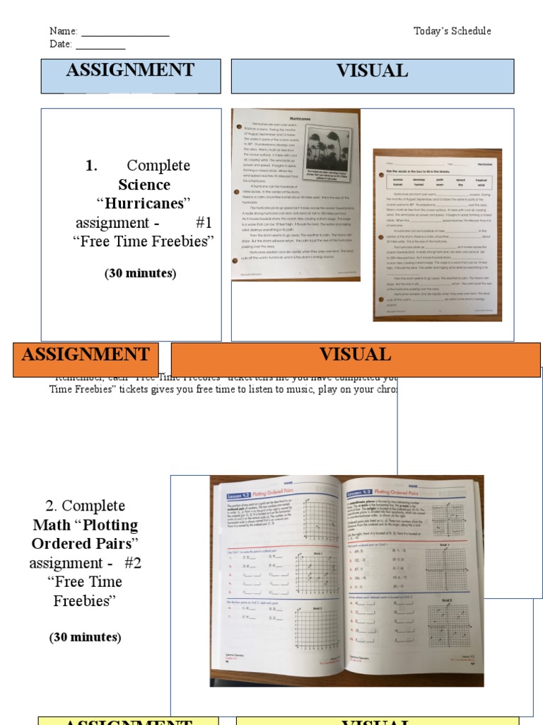 Activity Schedule | PDF | Reading Comprehension | Pedagogy